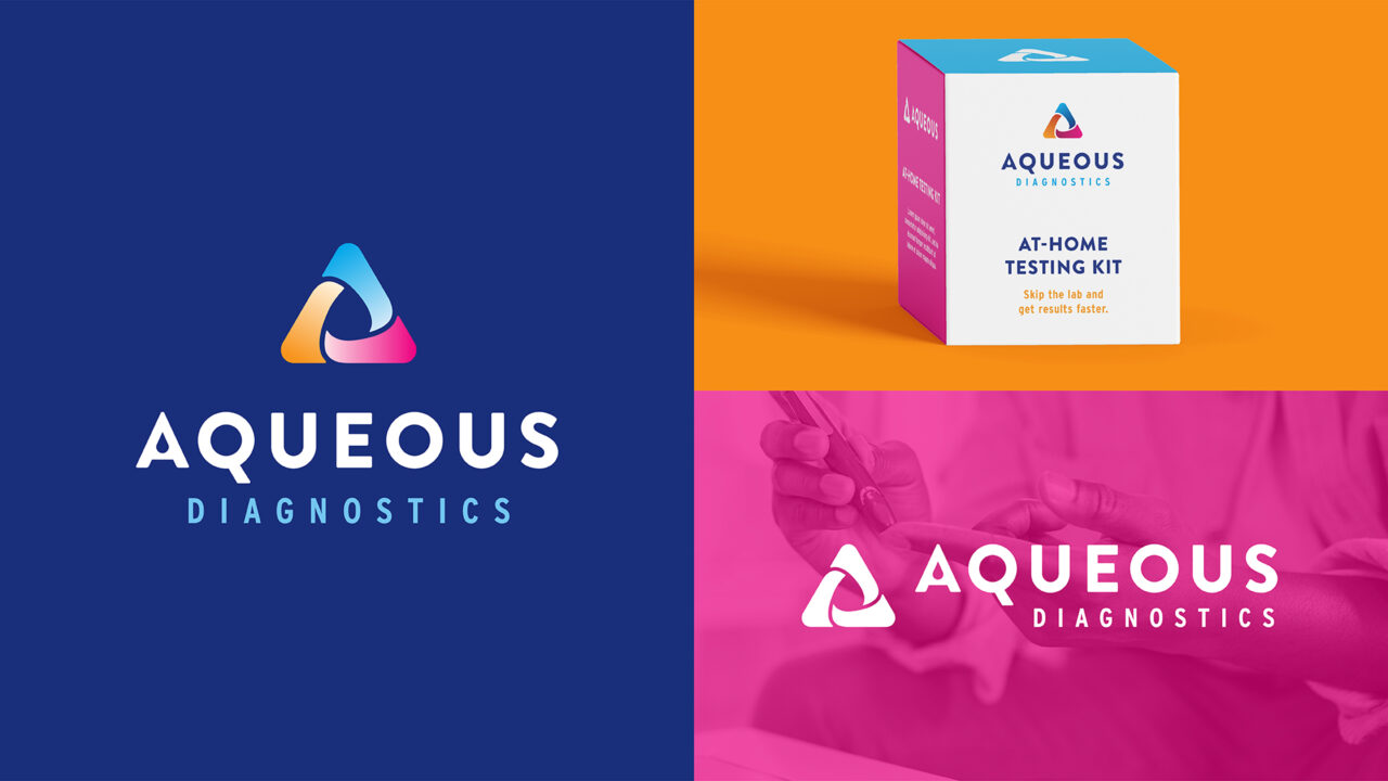 Aqueous Diagnostics Logo Design & Brand Identity - Composion